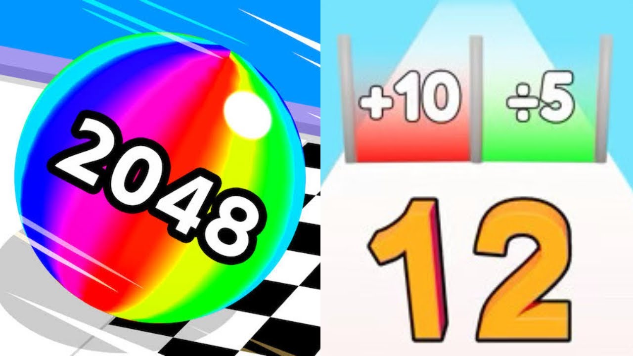 2048 | ball run 2048 ball run Infinity Ball Run 2048 vs Join Numbers # ...