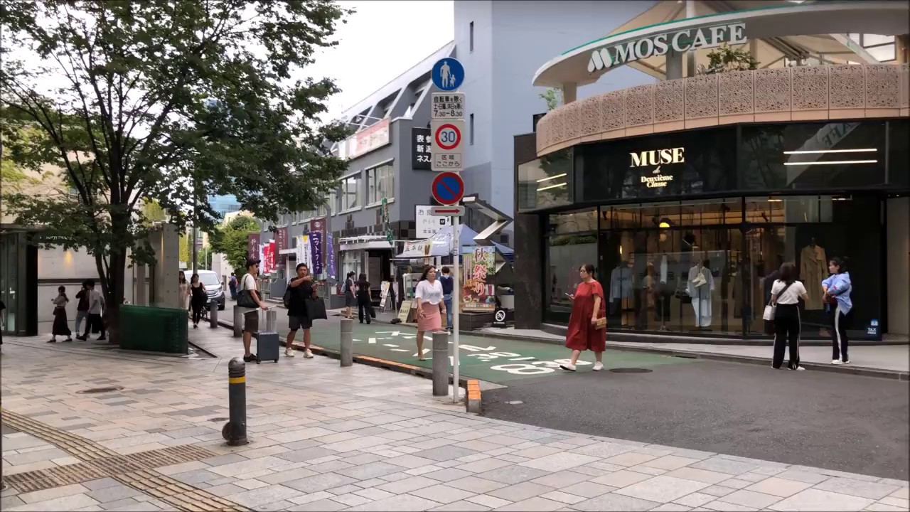 原宿表参道ヒルズ Harajuku Omotesando Hills （FULLHD) スタビライザー散歩 Stabilizer walk ...