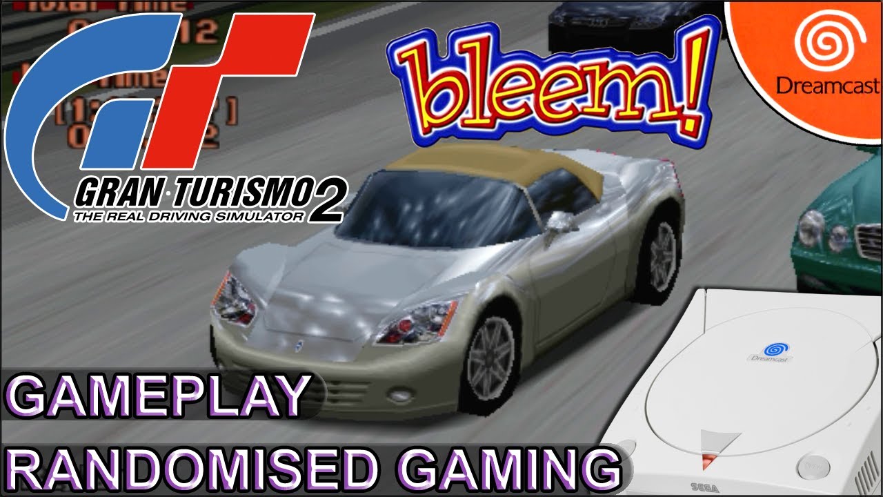 Gran Turismo 2 - Dreamcast - PlayStation game running via Bleem, Intro ...