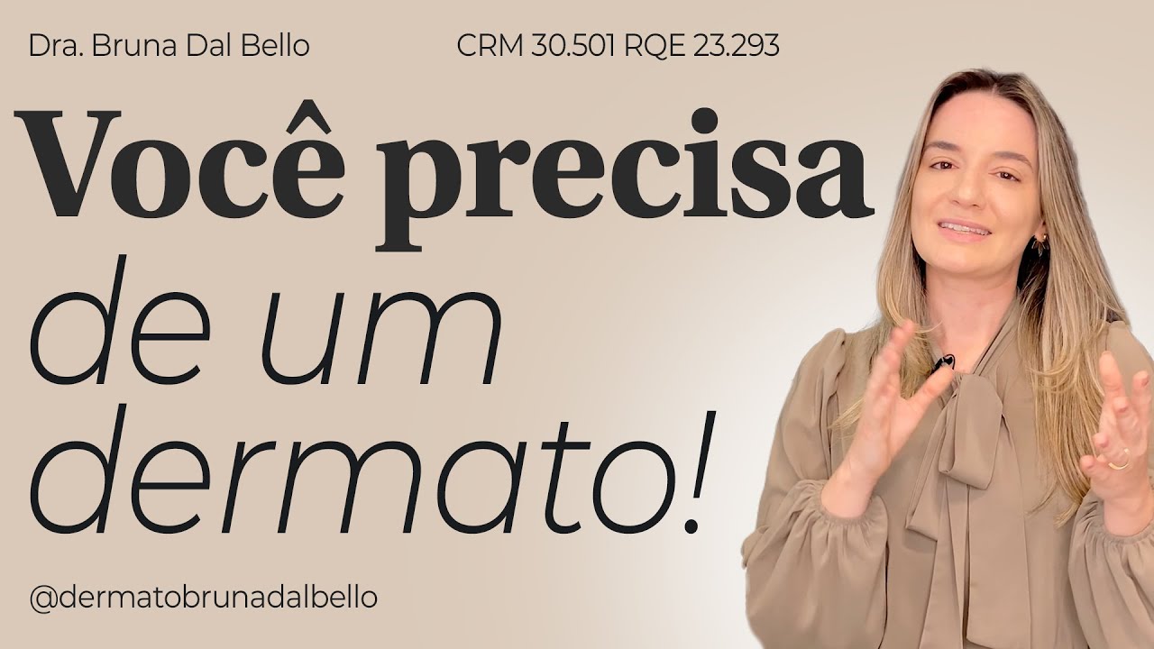 Com qual idade ir ao dermatologista? | Dra. Bruna Dal Bello - YouTube