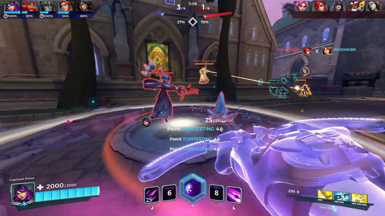 How to hold the point with Heal Skye like a boss - YouTube