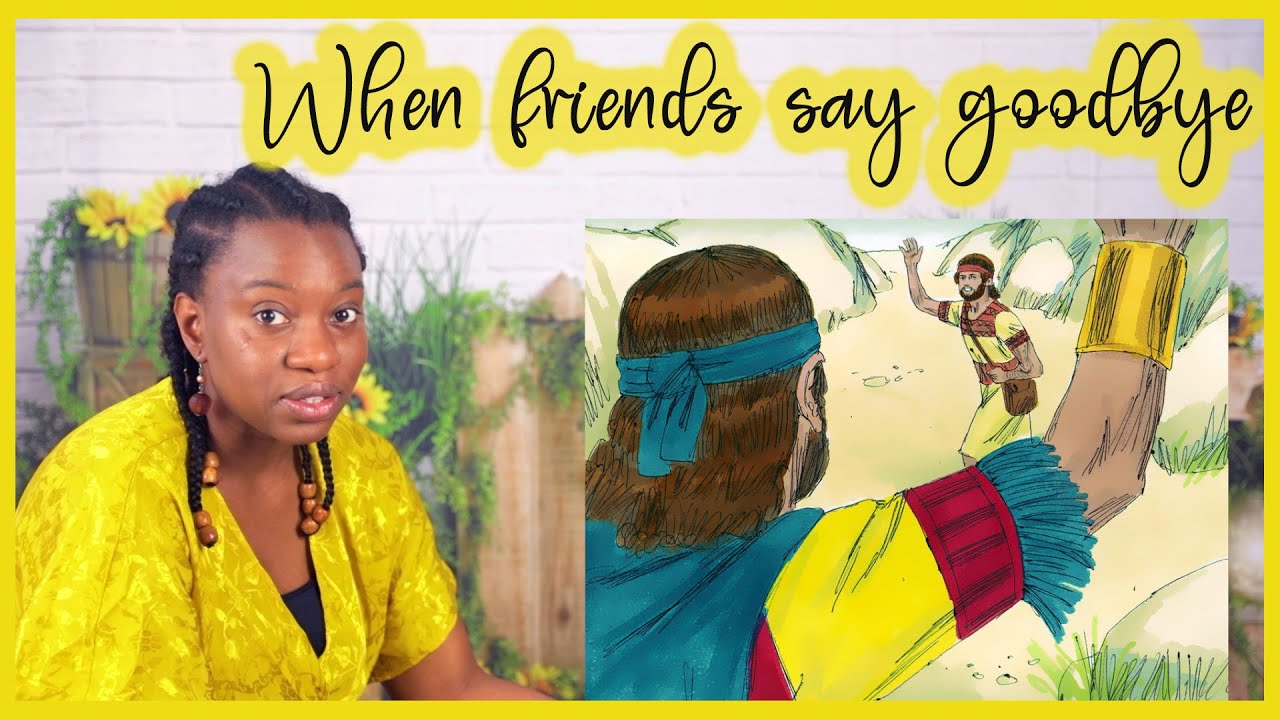 When best friends say goodbye - Devotion Time with Ms.T | Bible ...