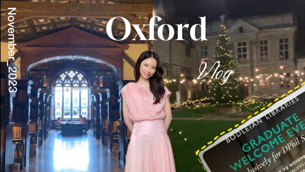 Oxford vlog| The Humphrey library, British black-tie dinner, archives ...