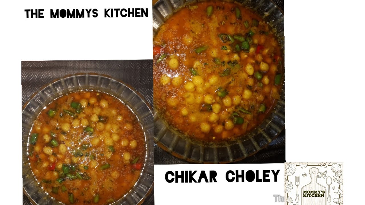 Chikar Choley / White Channy | Recipe by | The Mommys Kitchen - YouTube
