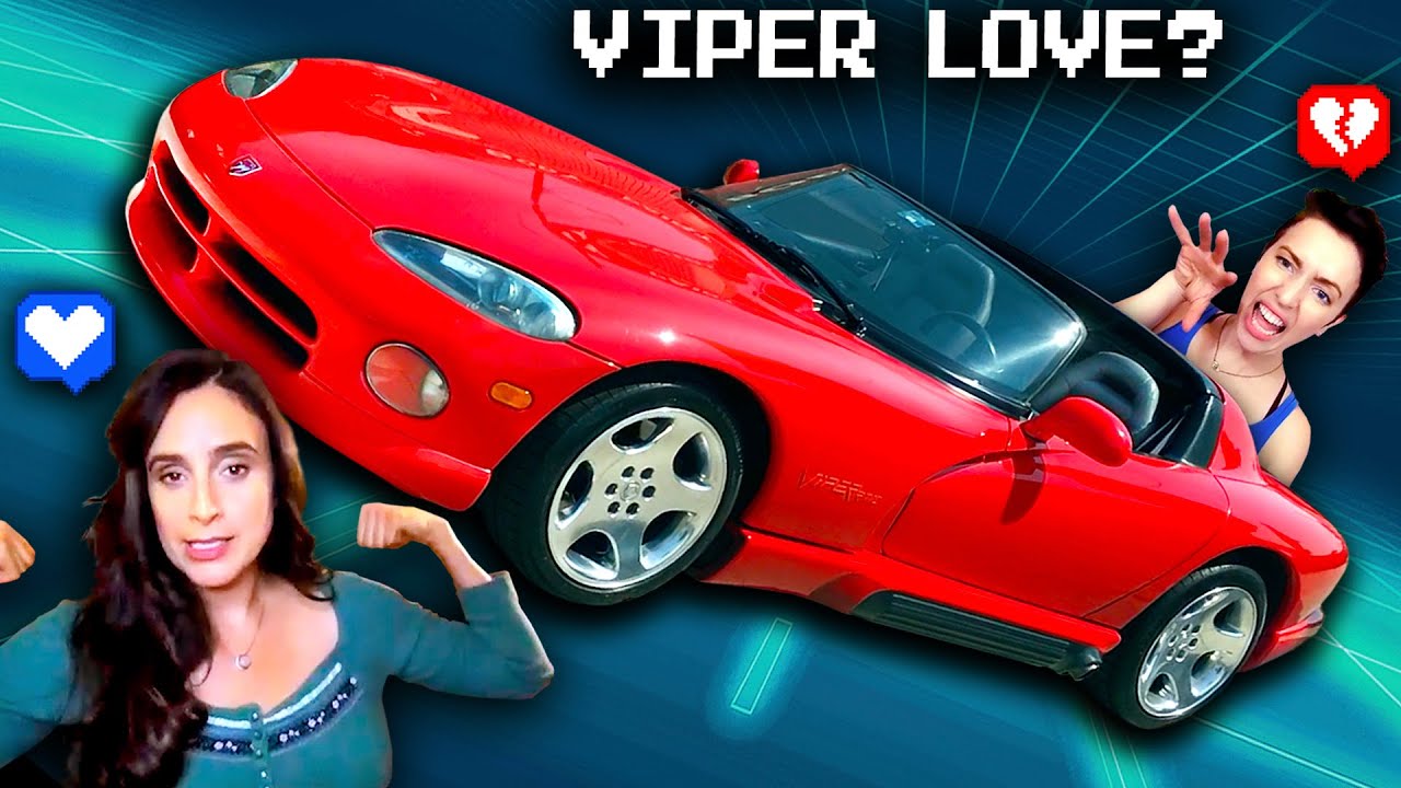 Do Women Like The DODGE VIPER? ("Women React To Cars" Ep. 9) - YouTube