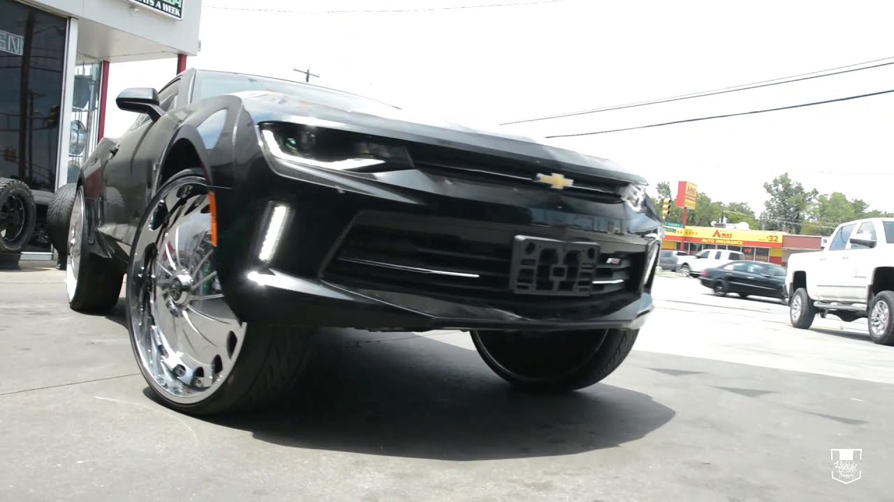 2016 Camaro RS on 28" DUB Drama Spinners done by Big Boys Customs ...
