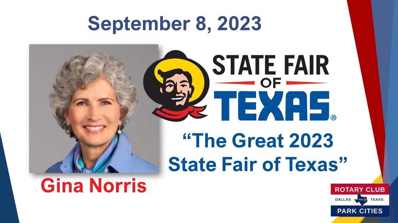 September 8, 2023 Club Meeting - Gina Norris, "The Great 2023 State ...