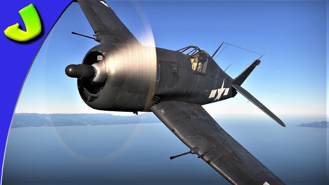 War Thunder F6F-5N Hellcat Quick ACE - YouTube