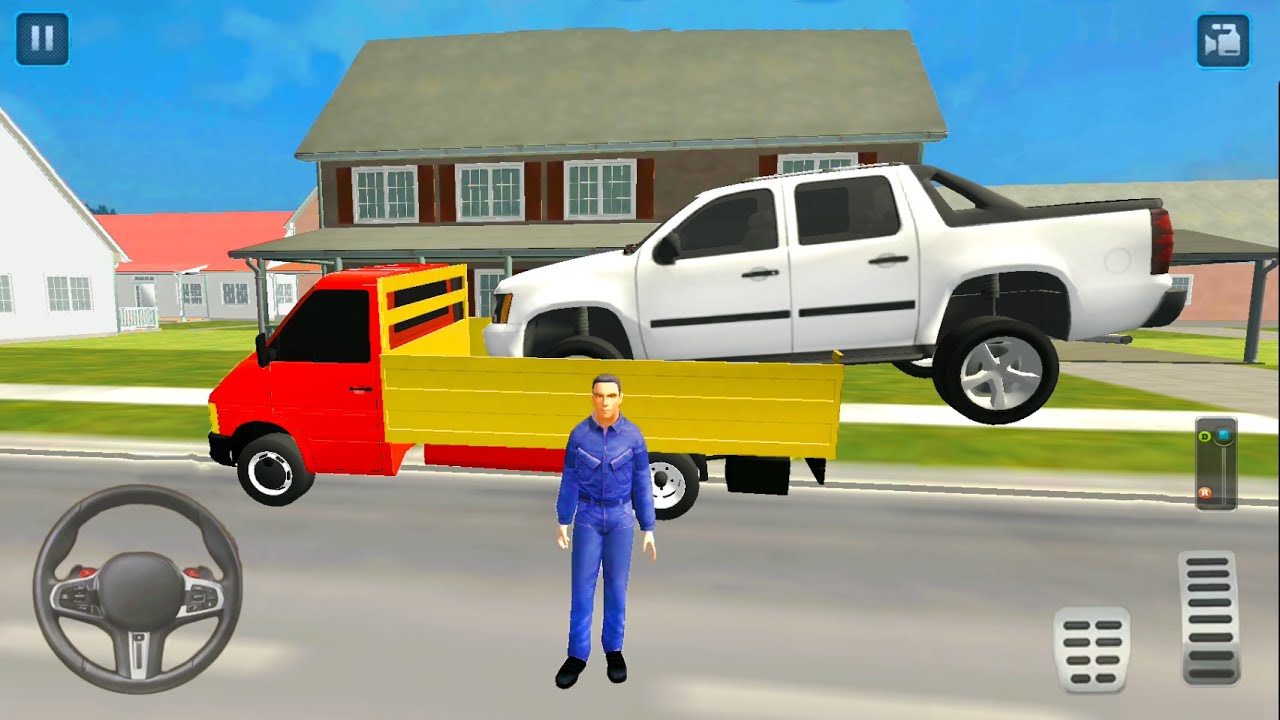 House Movers Job Simulator #5 - Transporter Truck Driver and Mover ...