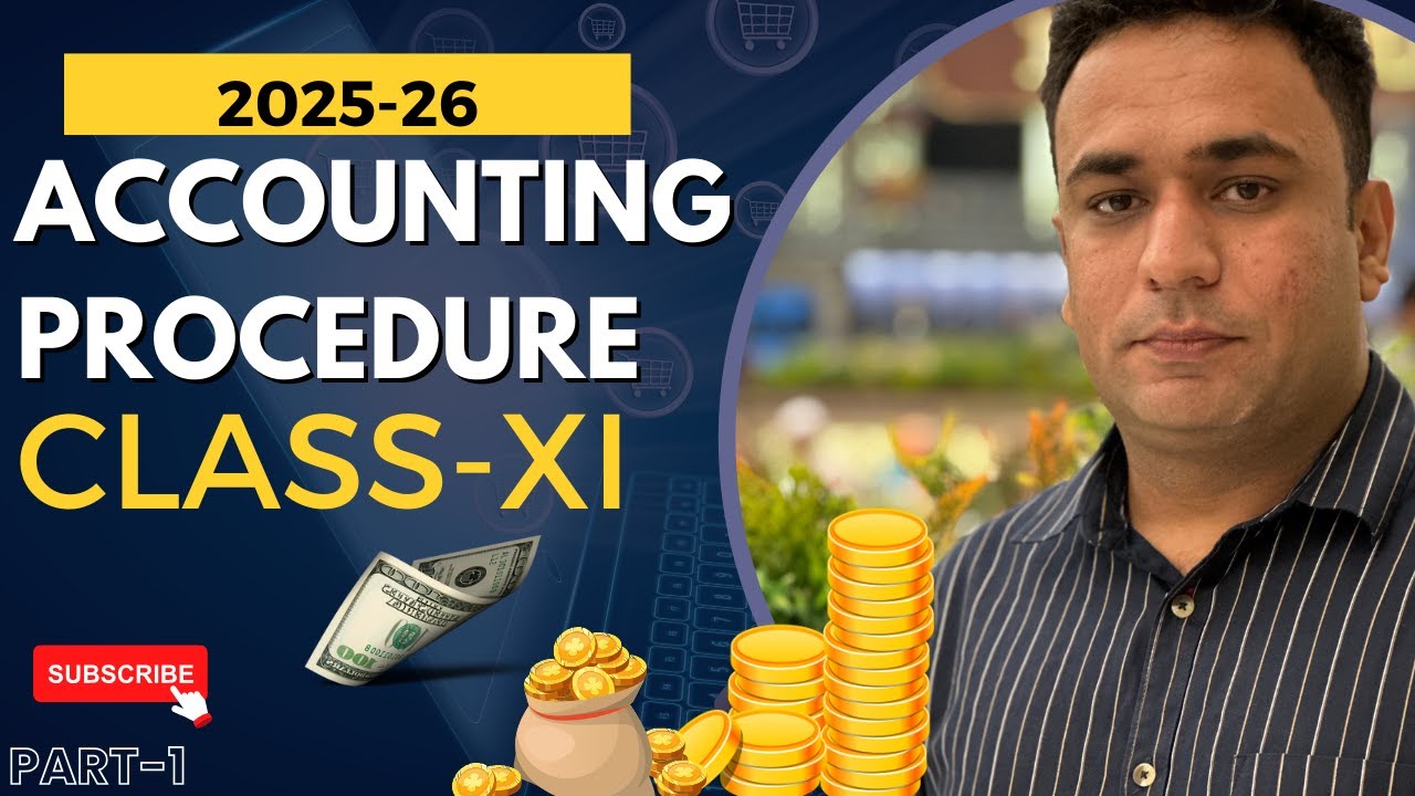 6.1 Accounting Procedure/Rules of Dr.& Cr./T-shape Accounting/Balancing ...
