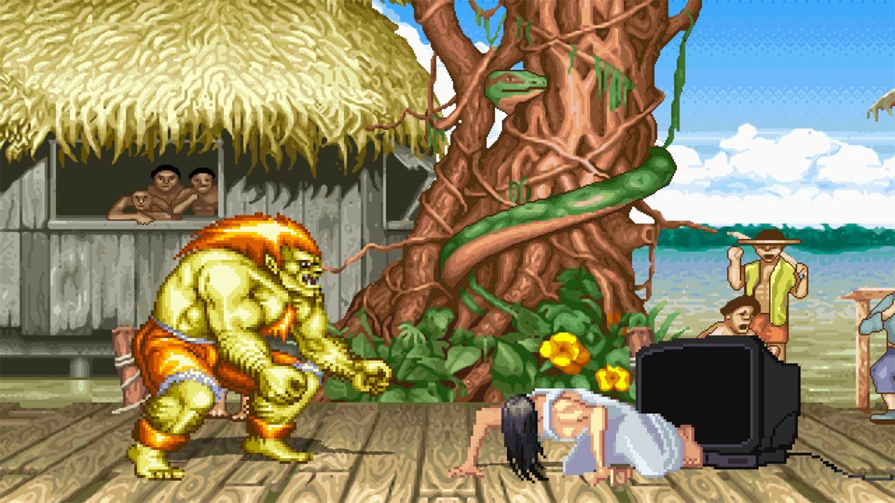 Blanka VS Ella (Beast vs Monster) AMAZING BATTLE - YouTube