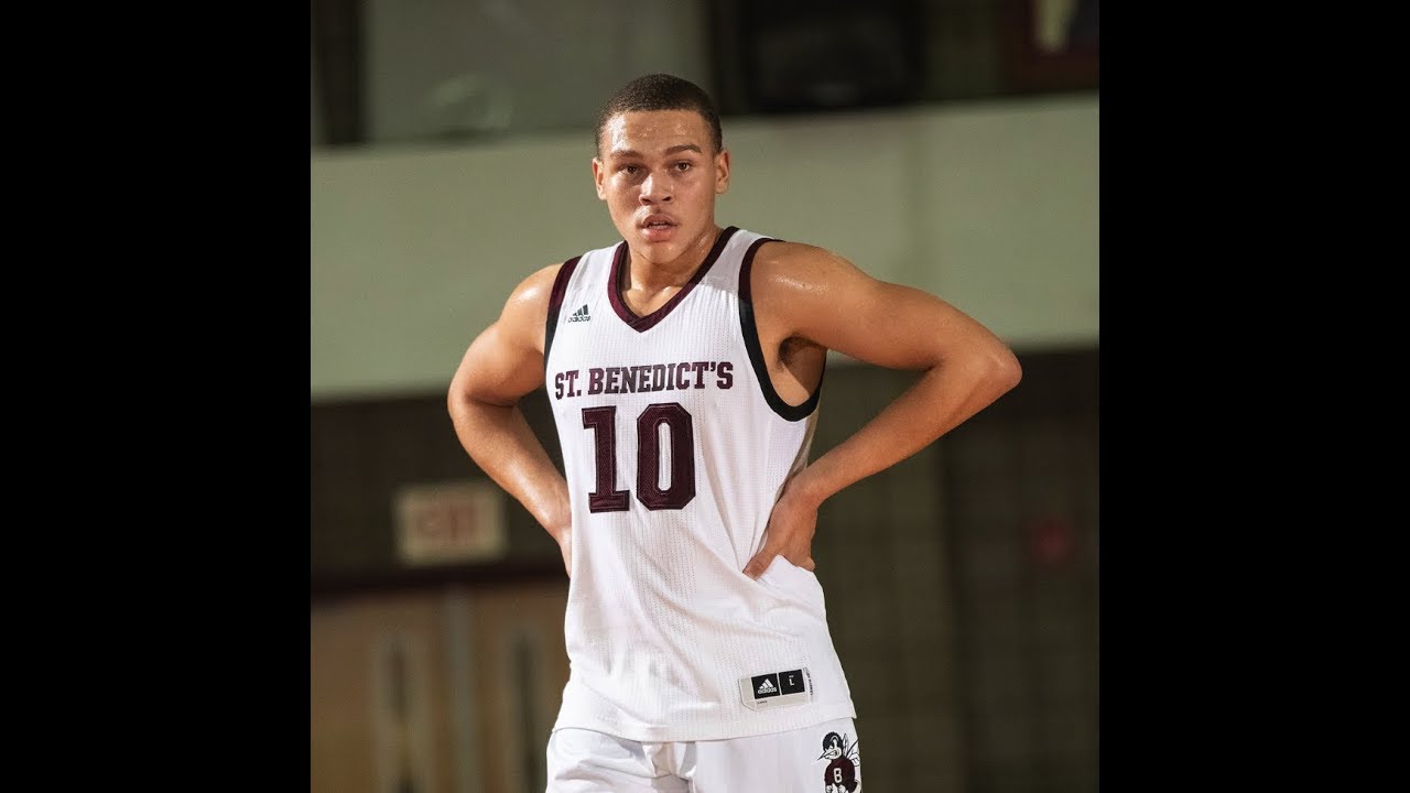 CJ Wilcher Junior Season (Class of 2020) St.Benedict's Prep - YouTube