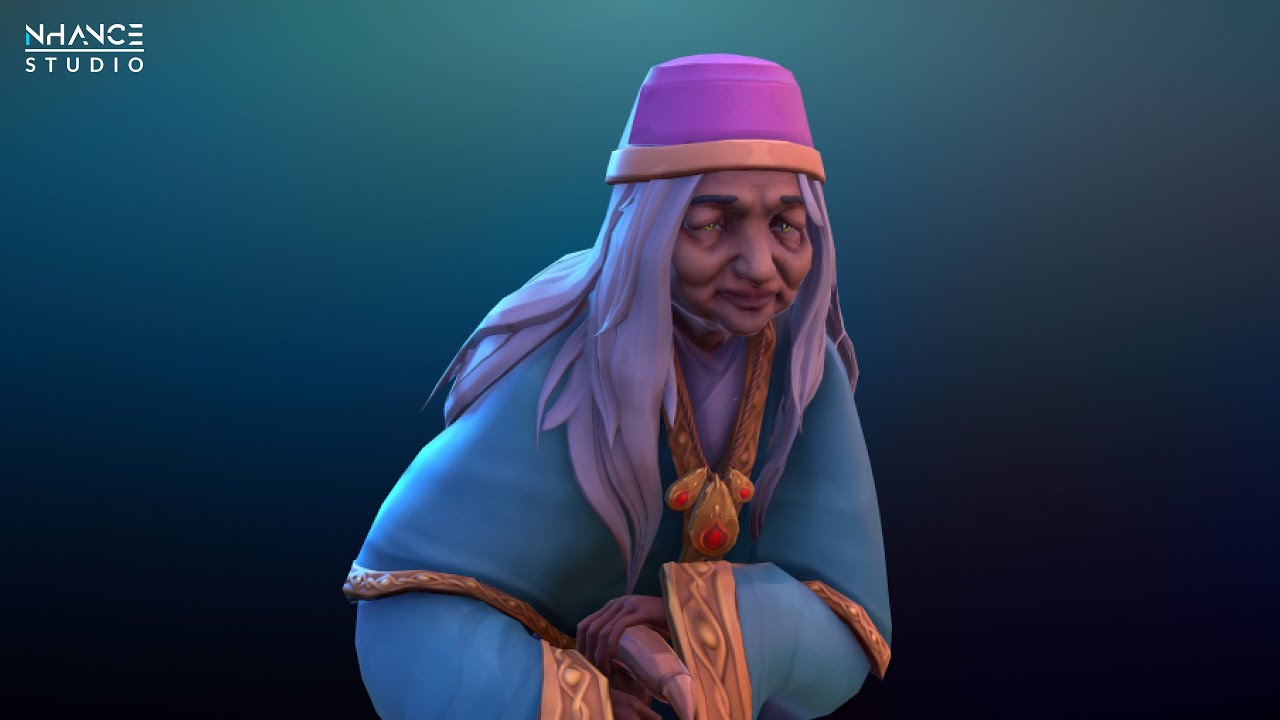 Stylized Human Female Granny: Features Overview - YouTube
