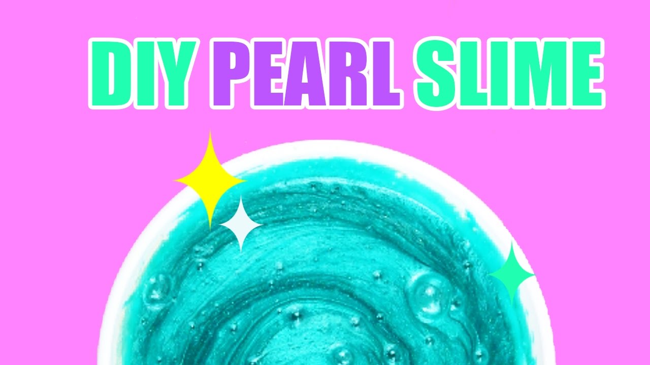 How To Make Pearly Slime With Make-up!! BEST PEARL SLIME WITHOUT BORAX ...