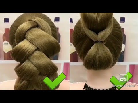 Uzun sochli Qizlar uchun soch turmaklari прически hairstyles har hil ...