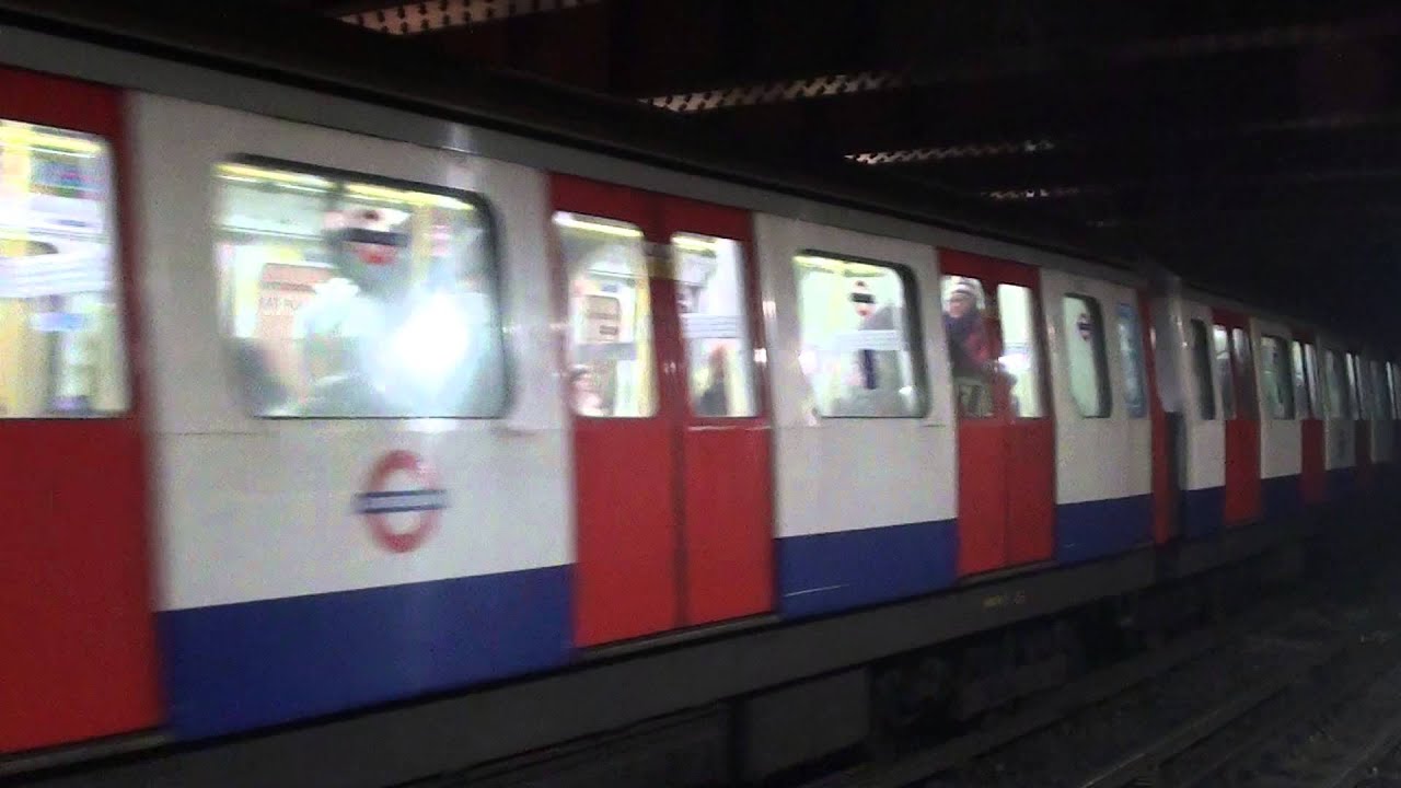 (HD) An eastbound C Stock train departs Great Portlands Street - YouTube