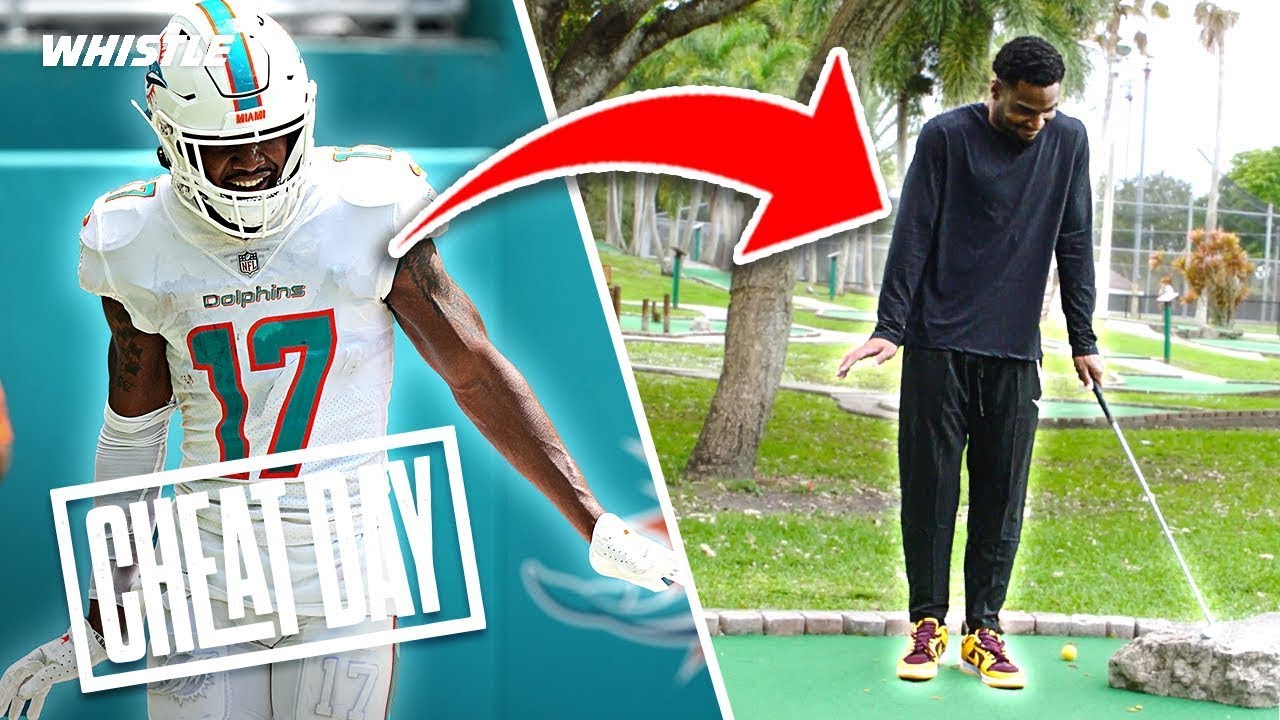 Jaylen Waddle Shows Off The NFL’s BEST TD Celebration! 🐧 - YouTube