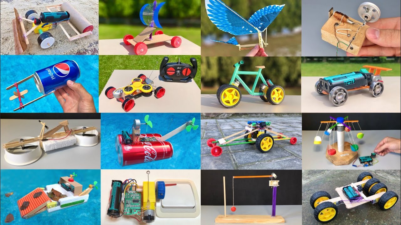 16 INCREDIBLE IDEAS and AMAZING THINGS YOU CAN MAKE AT HOME - YouTube