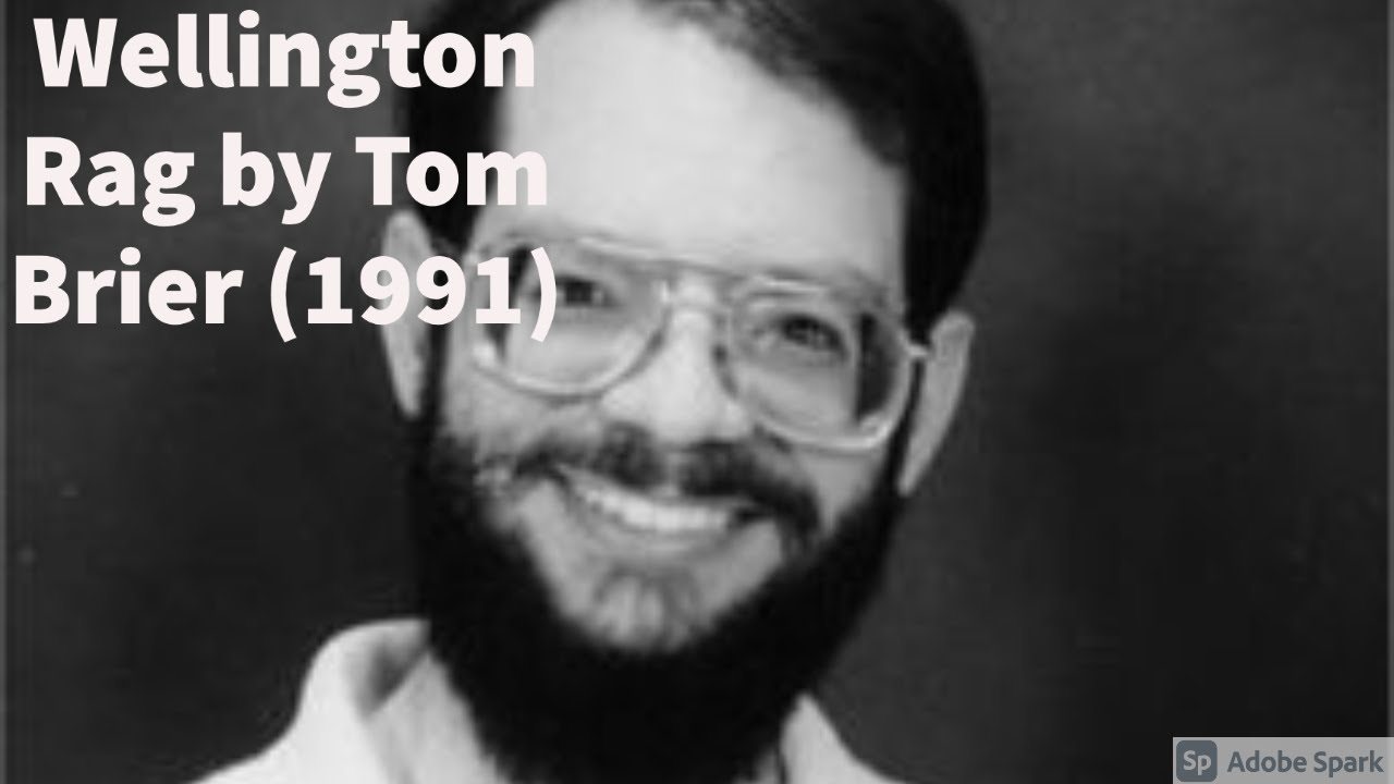Wellington Rag by Tom Brier (1991, Ragtime Piano) - YouTube