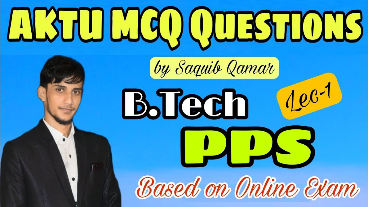 Programming For Problem Solving PPS AKTU University MCQ ions Programming For Problem Solving PPS AKTU University MCQ ions