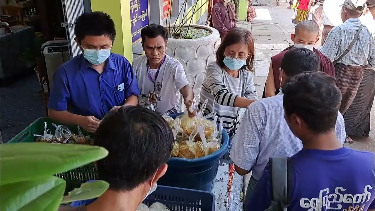 20 11 22 သရက်တောကျောင်းတိုက် သဘာဝတရားရိပ်သာ၌ နေ့လယ်ပိုင်း ထမင်း ဟင်း