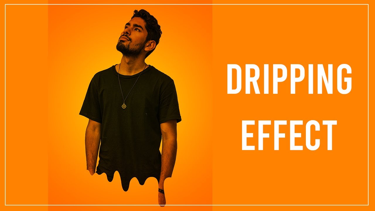 Easily Create Dripping Effect | Adobe Photoshop CC - YouTube