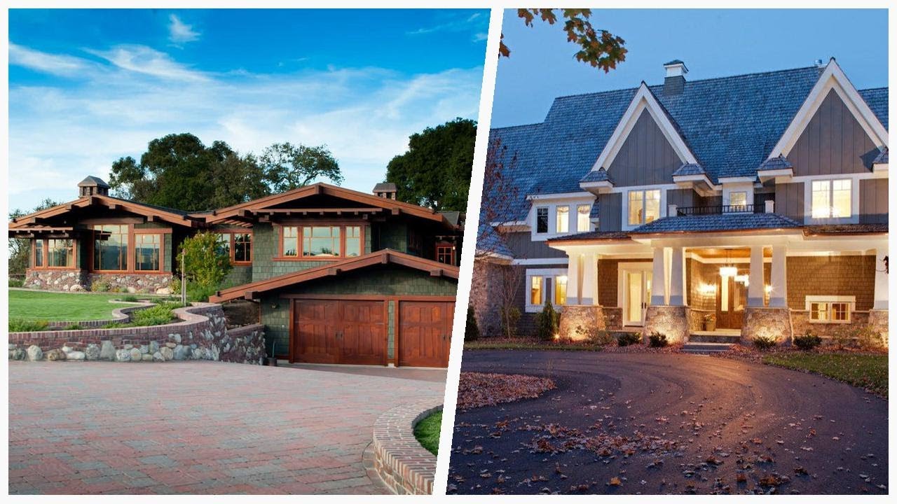 75 Craftsman Wood Exterior Home Design Ideas You'll Love ⭐️ - YouTube