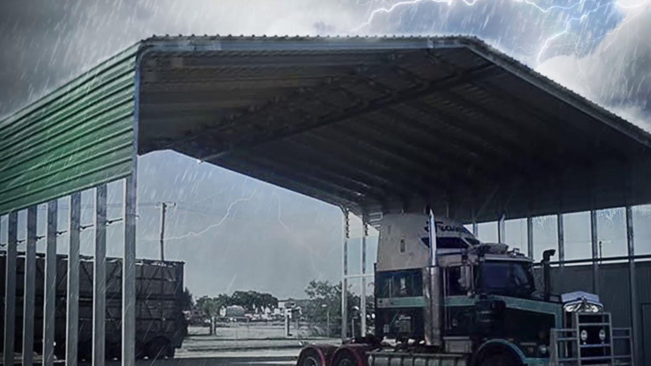 We can now Beat the Storm Season - Wind Rated Sheds - YouTube