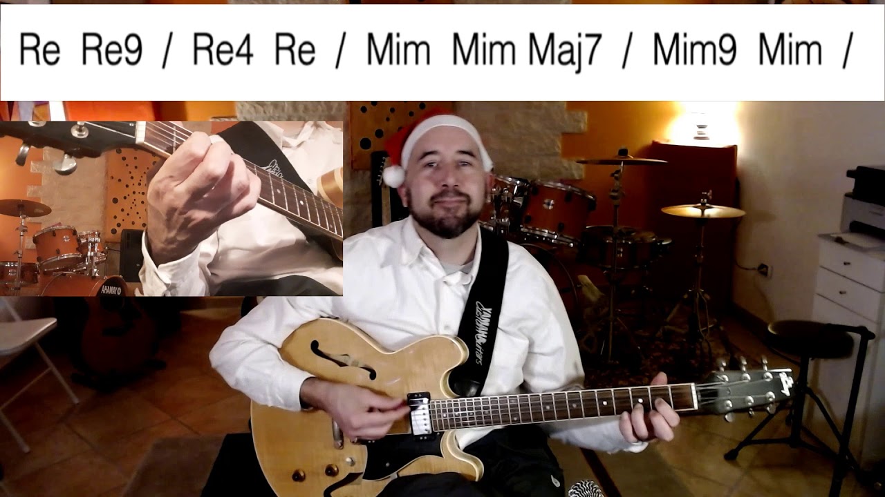 Happy xmas Guitar tutorial Chords - Chordify