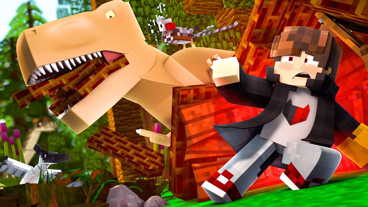 Minecraft Novo Desafio Da Base 100 Segura Contra Dinossauro ‹ Juaum
