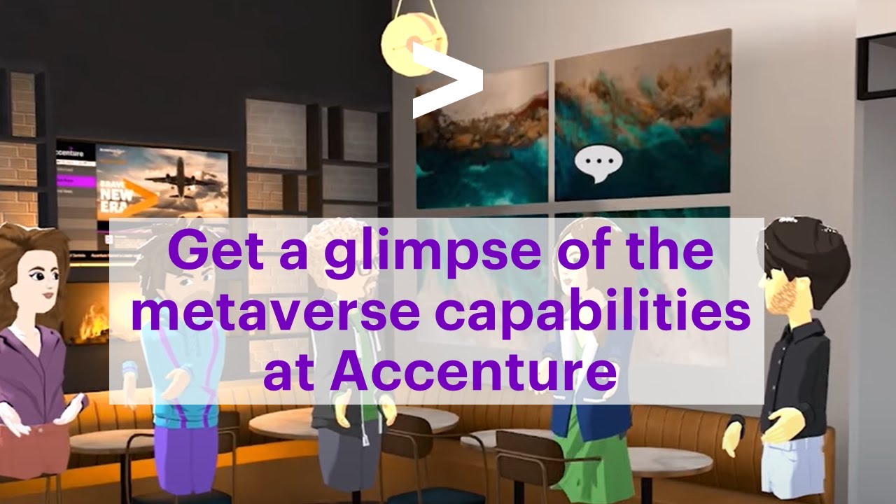 Get a glimpse of the metaverse capabilities at Accenture - YouTube