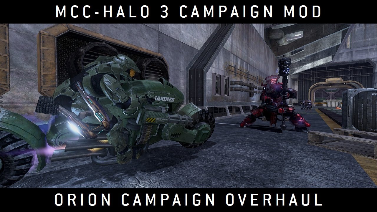Halo MCC: Halo 3 Campaign Mod - Orion Campaign Overhaul - YouTube