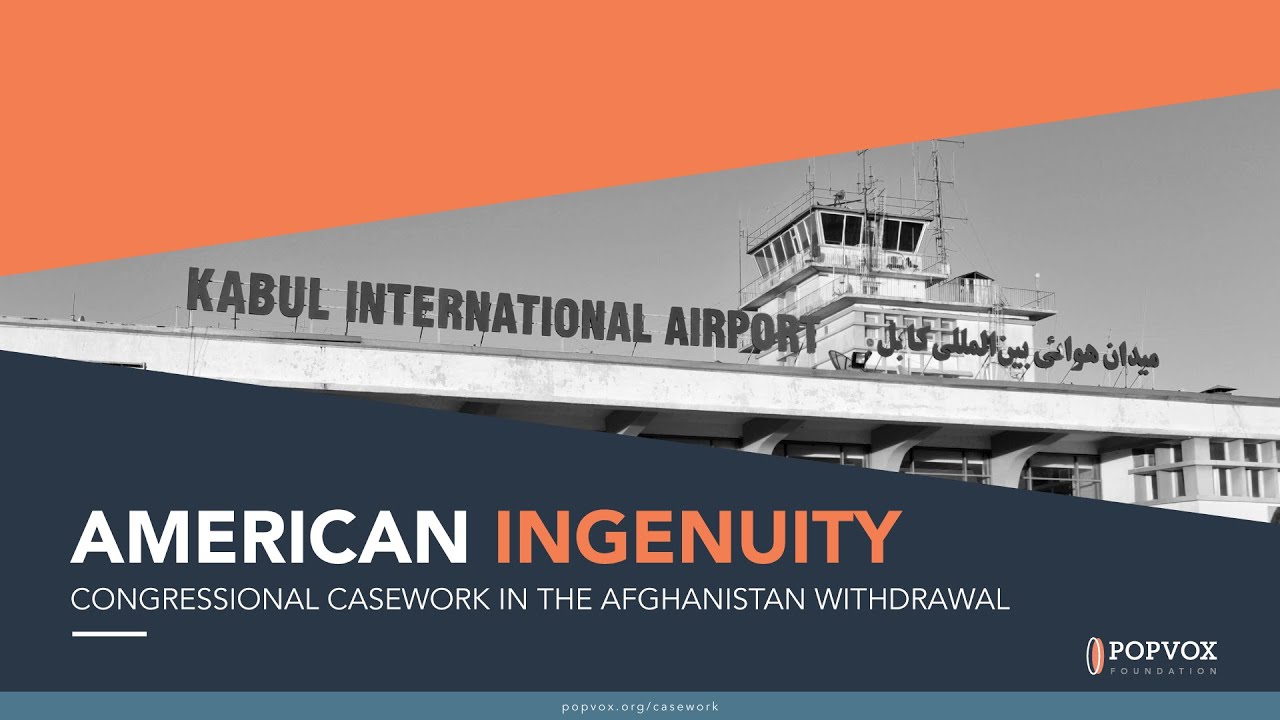 American Ingenuity: Congressional Casework in the Afghanistan ...
