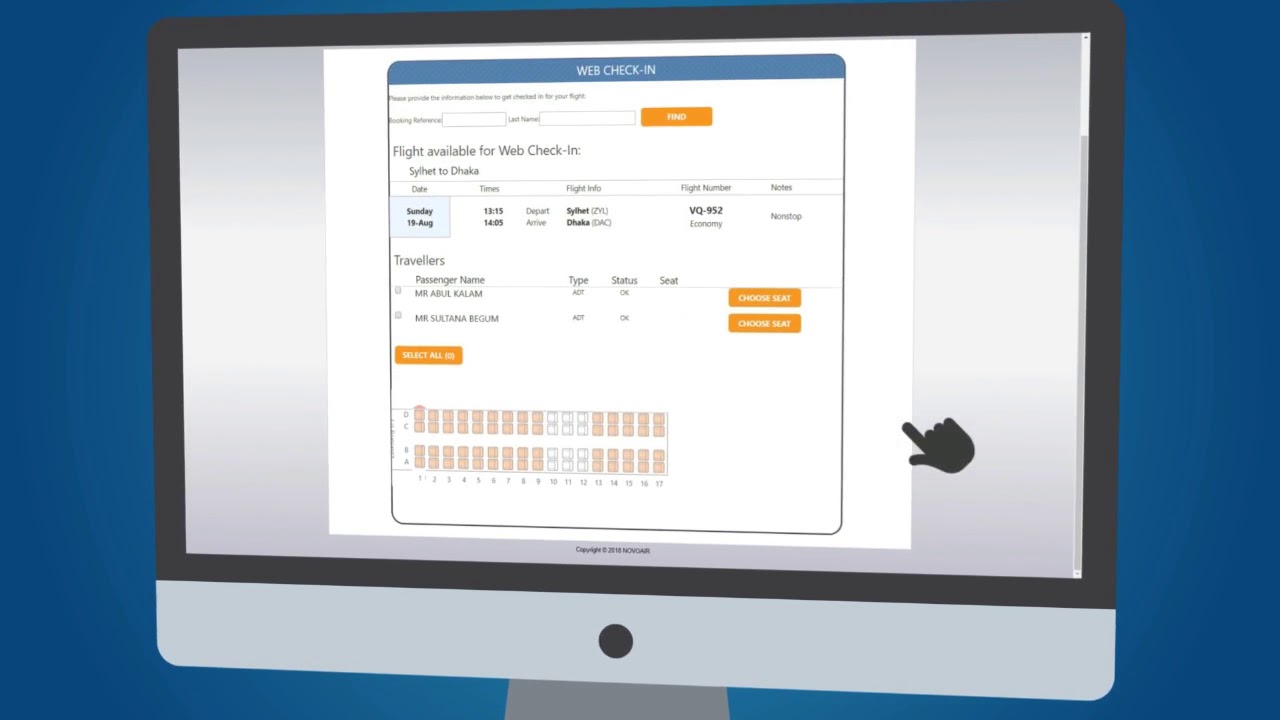 How to do web check-in? - YouTube