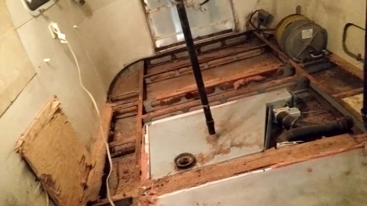 Airstream Renovation: Black Tank - YouTube