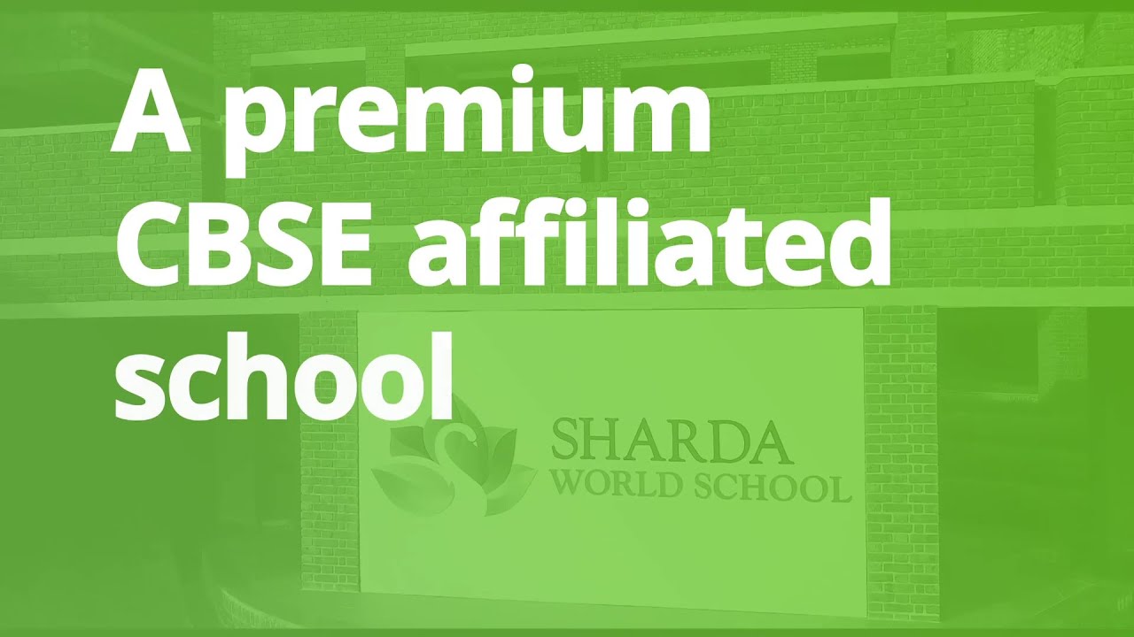 Sharda World School is now ready and kickstarted the #founding class at ...