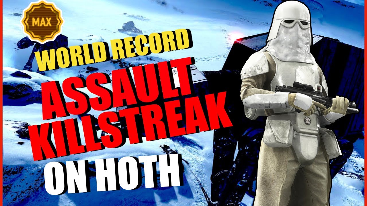 Star Wars Battlefront 2 MAX level Assault Class World Record 30 ...
