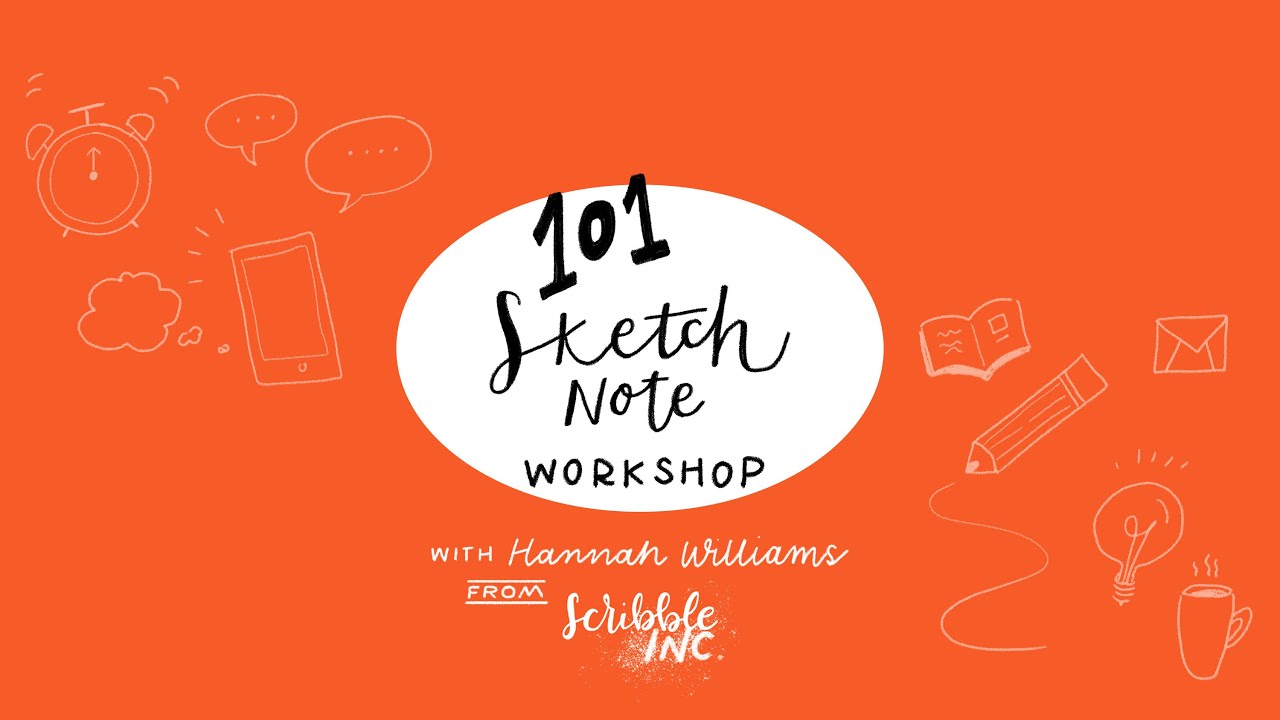 Sketch note workshop with Scribble Inc - YouTube