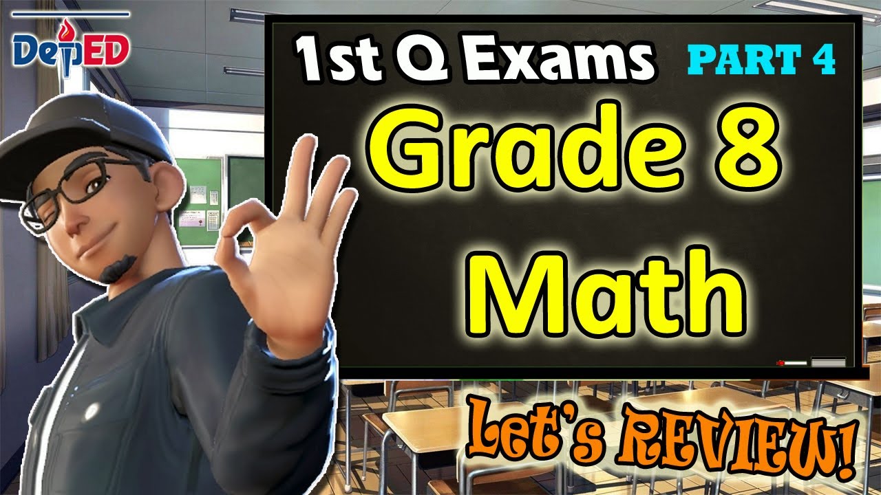 Grade 8 Math First Periodical Test Reviewer Part 4 - YouTube