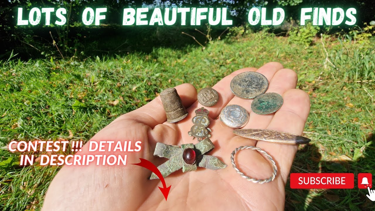 Beautiful old finds using a metal detector, CONTEST! NO.17 !!!WIN A ...