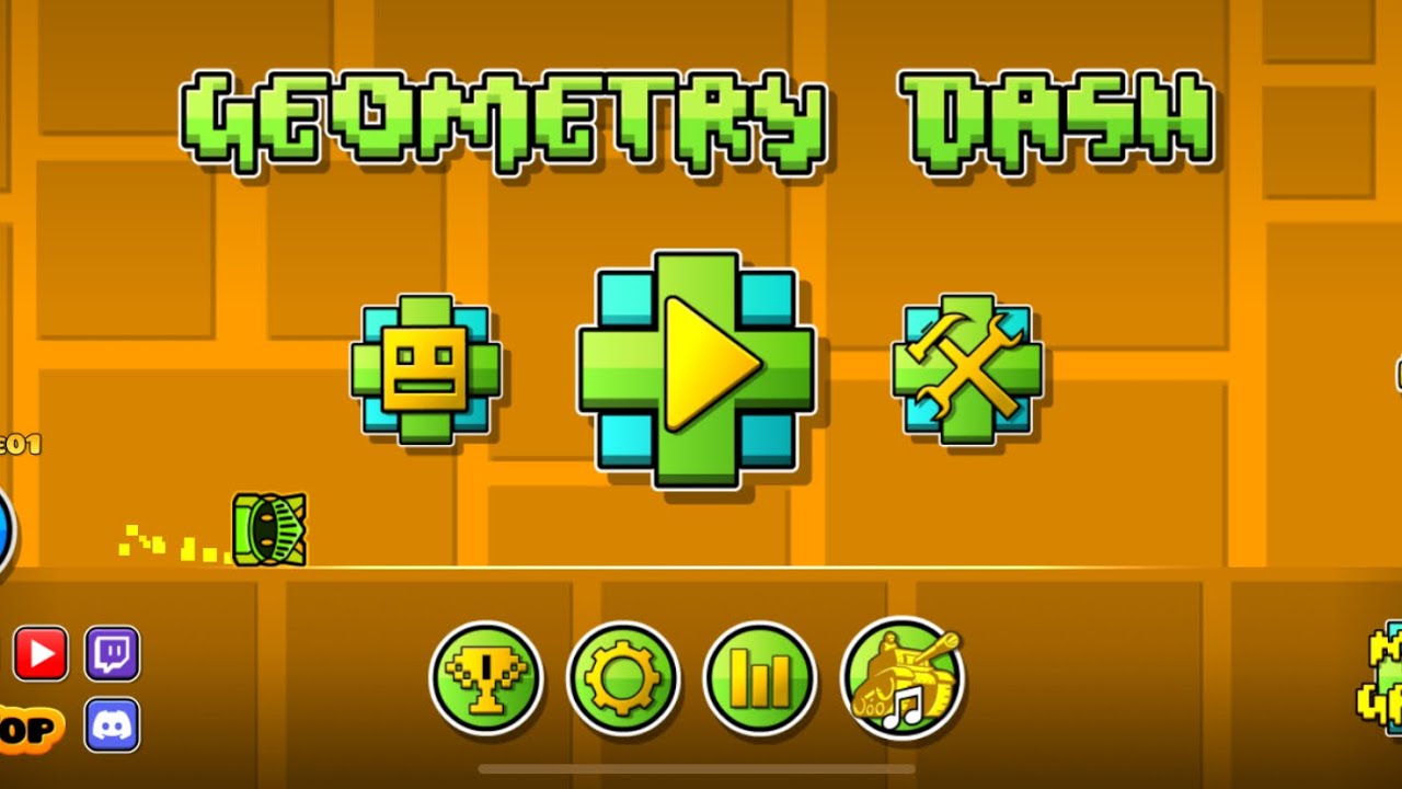 Geometry Dash Robtop Official Levels 1-22 (As Of 2.2) - YouTube