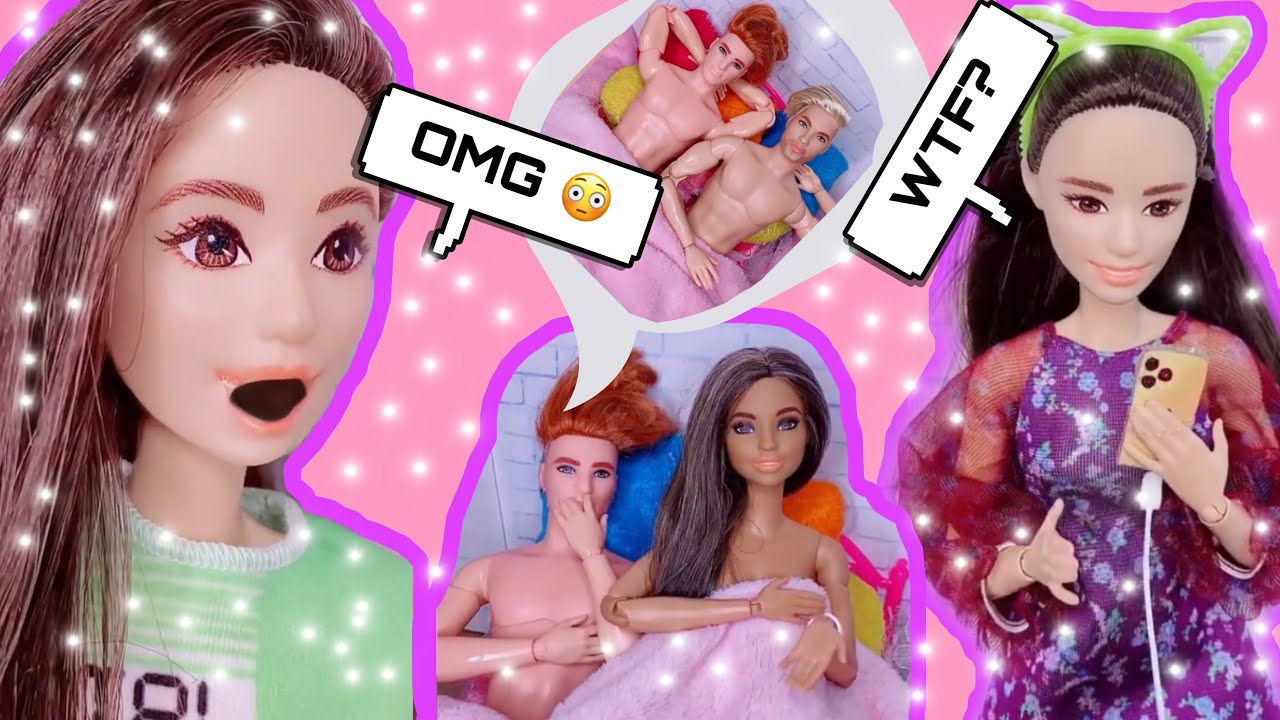 Barbie and Ken funny stories (Crazy Ashley Doll) - YouTube