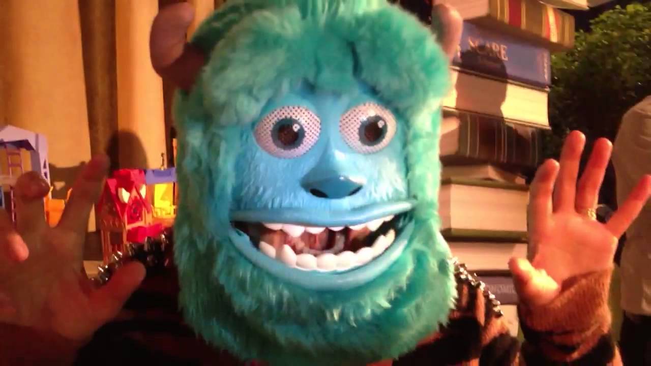 Monsters University - Sulley Monster Mask - YouTube