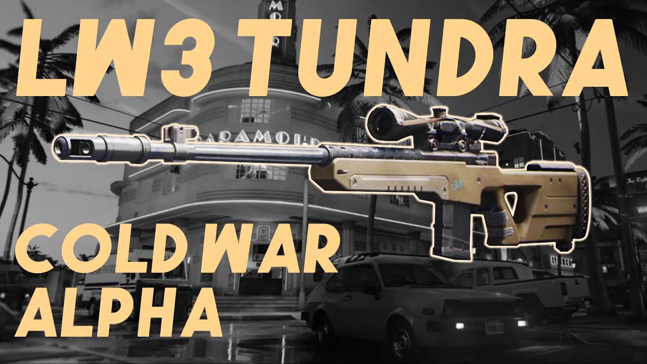 LW3 Tundra Sniping is Nasty! - Black Ops Cold War Alpha - YouTube