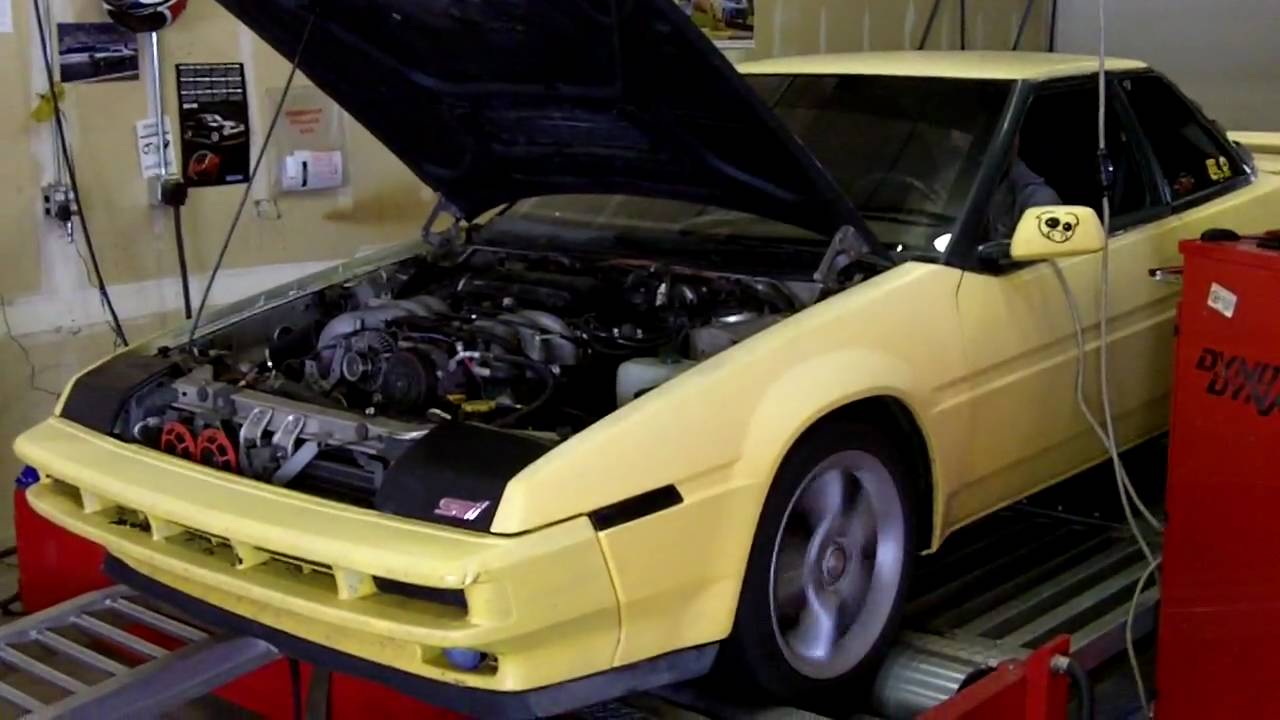 1989 Subaru XT-6 with EZ30 front view second run - YouTube