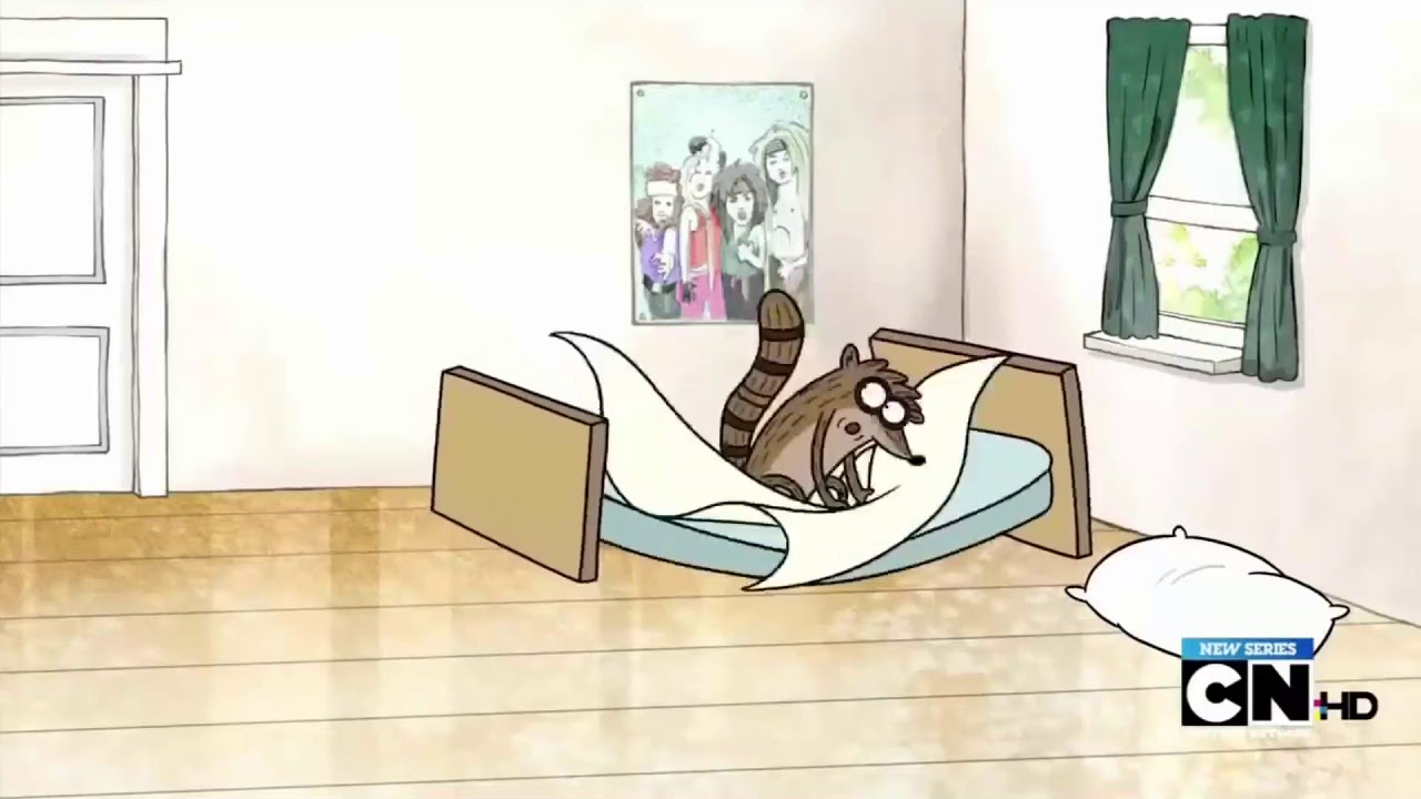 Regular Show - Rigby rages and screams (very funny 😂) - YouTube