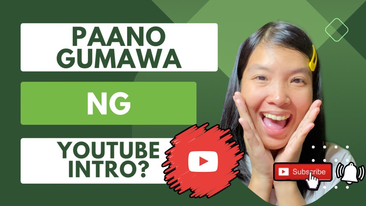 Paano gumawa ng YOUTUBE INTRO? 2023. EASY STEP CAPCUT. - YouTube