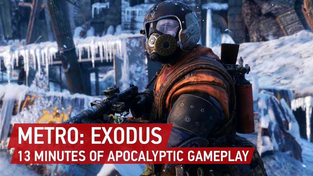 Metro Exodus Gameplay: 13 Minutes of Looting, Shooting & Crafting - YouTube