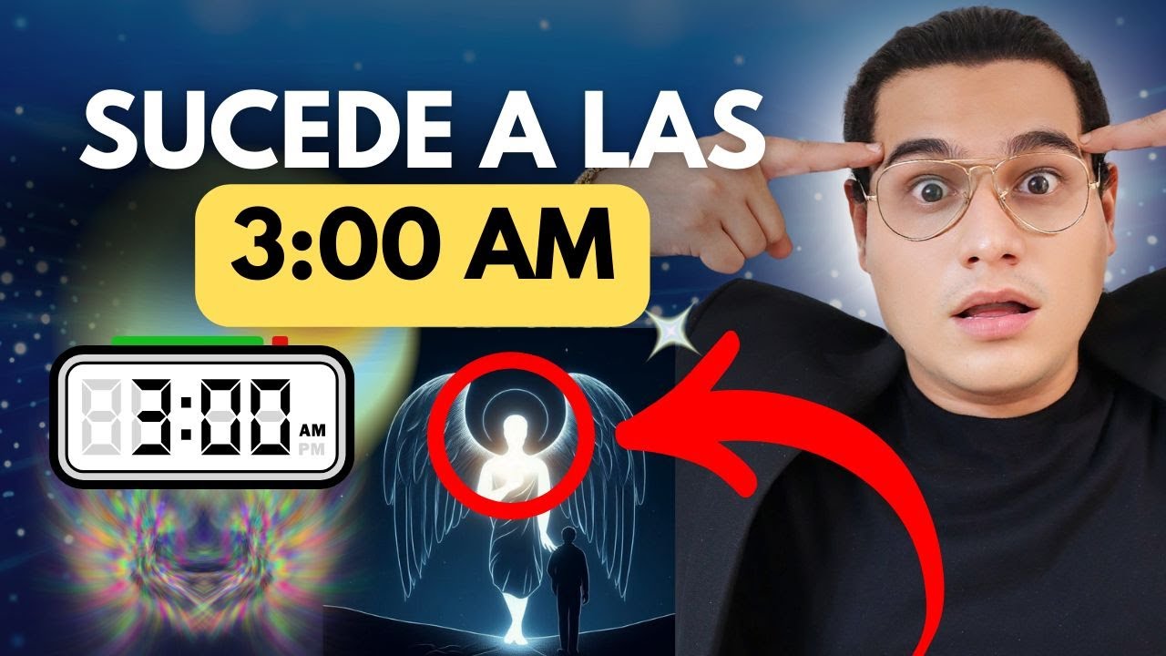 CUIDADO SI TE DESPIERTAS A LAS 3:00 AM Significa Esto 😱😱😱| Juank ...