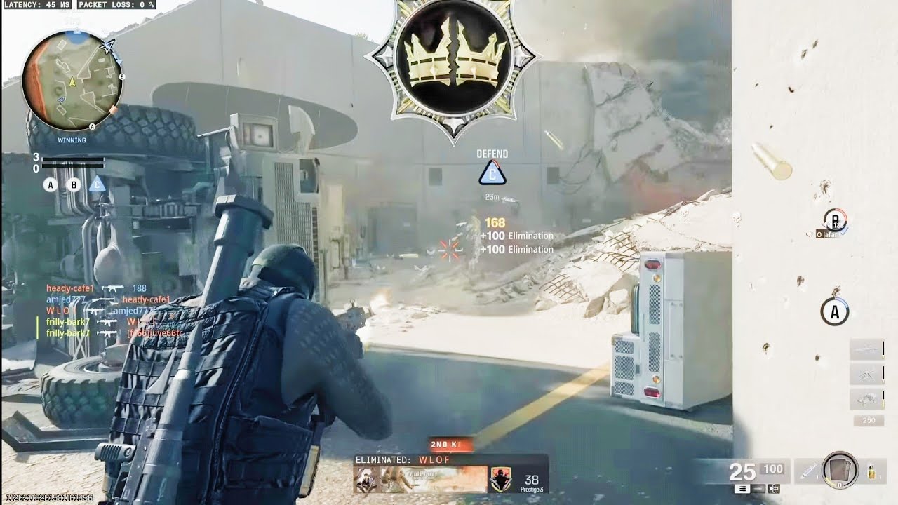 Call of Duty Black Ops 6 Third Person Moshpit on Subsonic Domination ...
